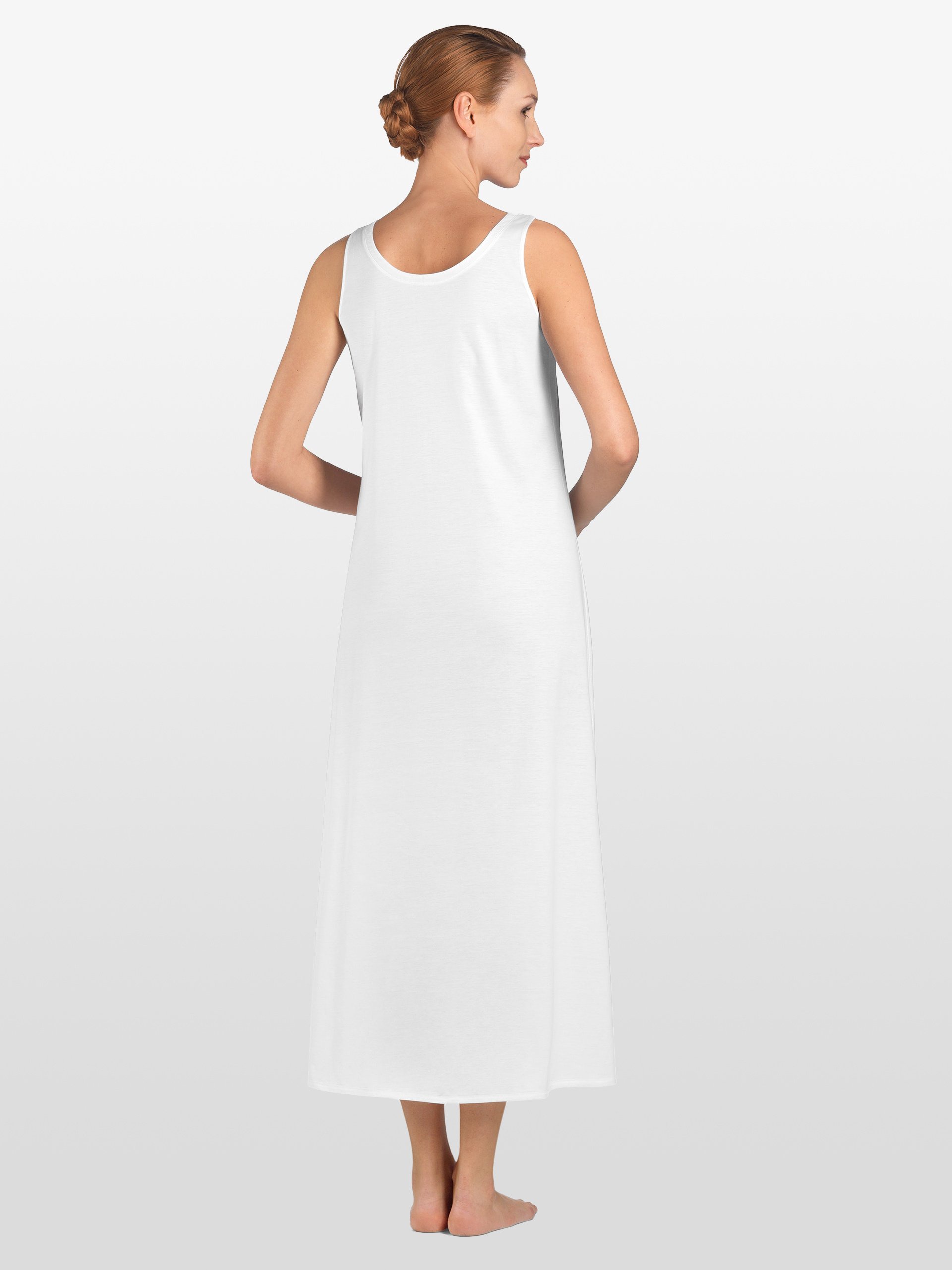 Hanro Damen Ärmelloses Nachthemd - Cotton Deluxe 130cm online kaufen ...