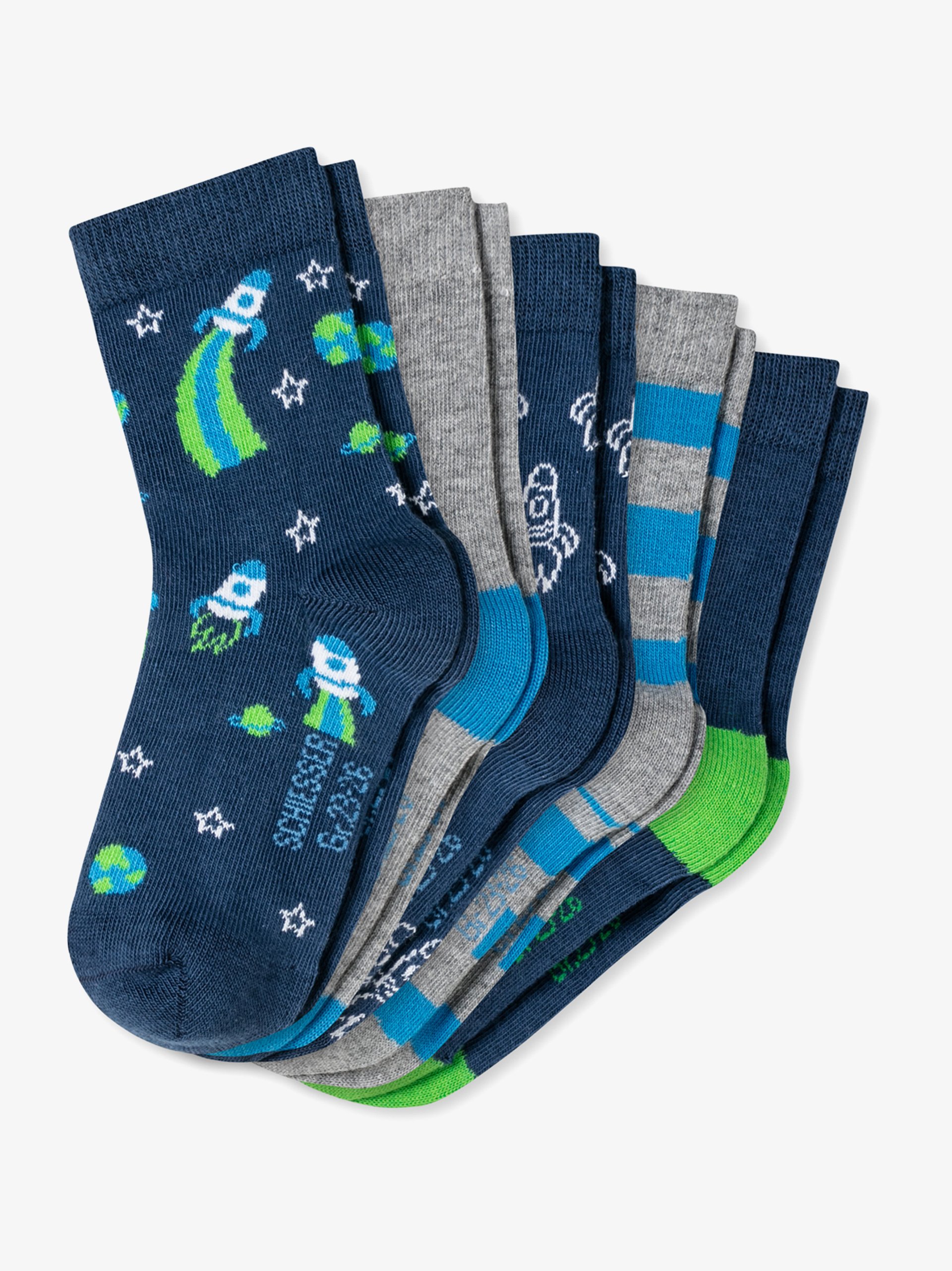 Schiesser Unisex Kindersocken - 5er-Pack Rakete online kaufen ...